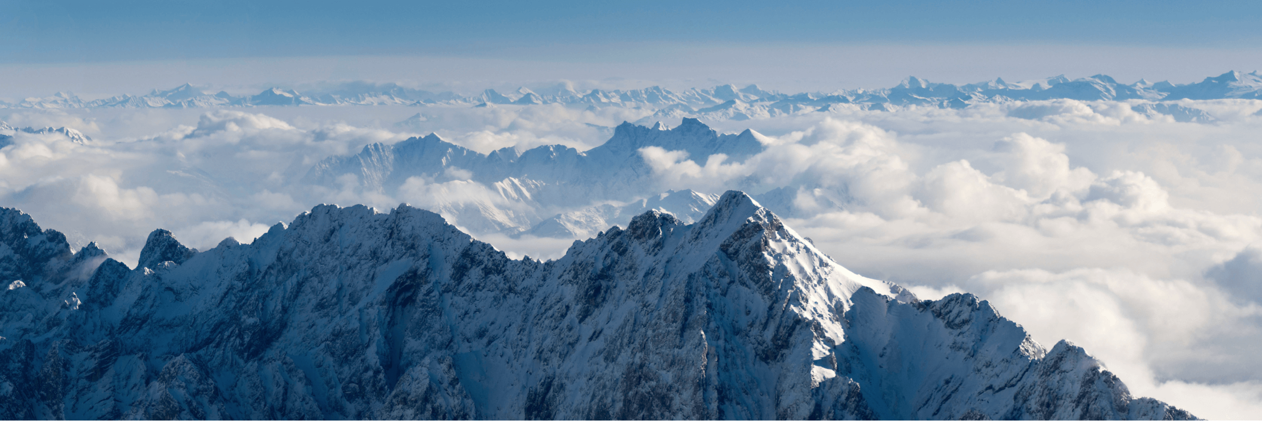 Flight over the Alps: Sightseeing over Bavaria and mountains
